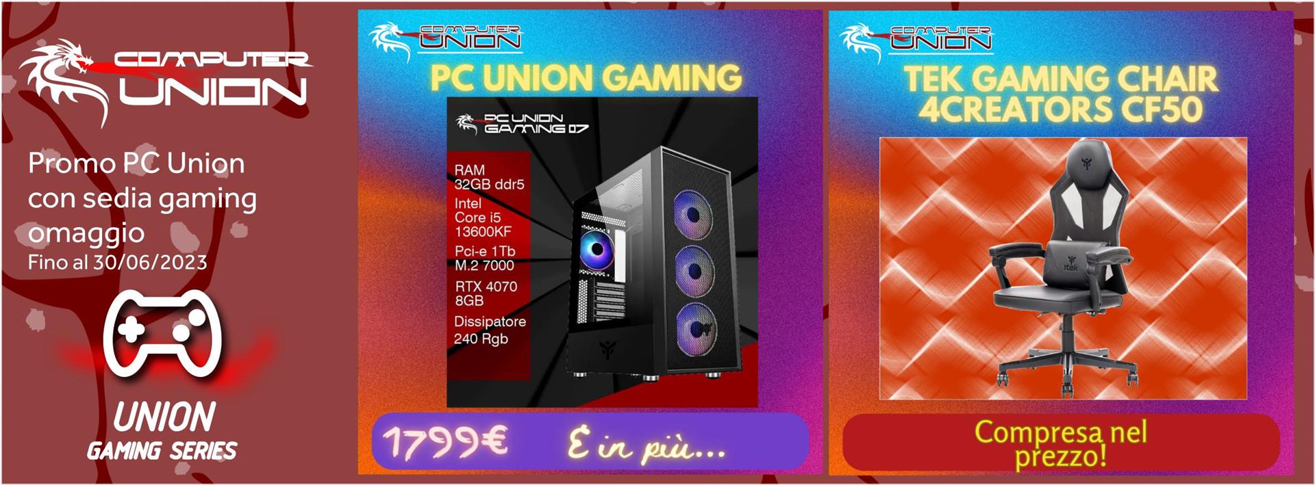 COMPUTER UNION - PC GAMING GENOVA